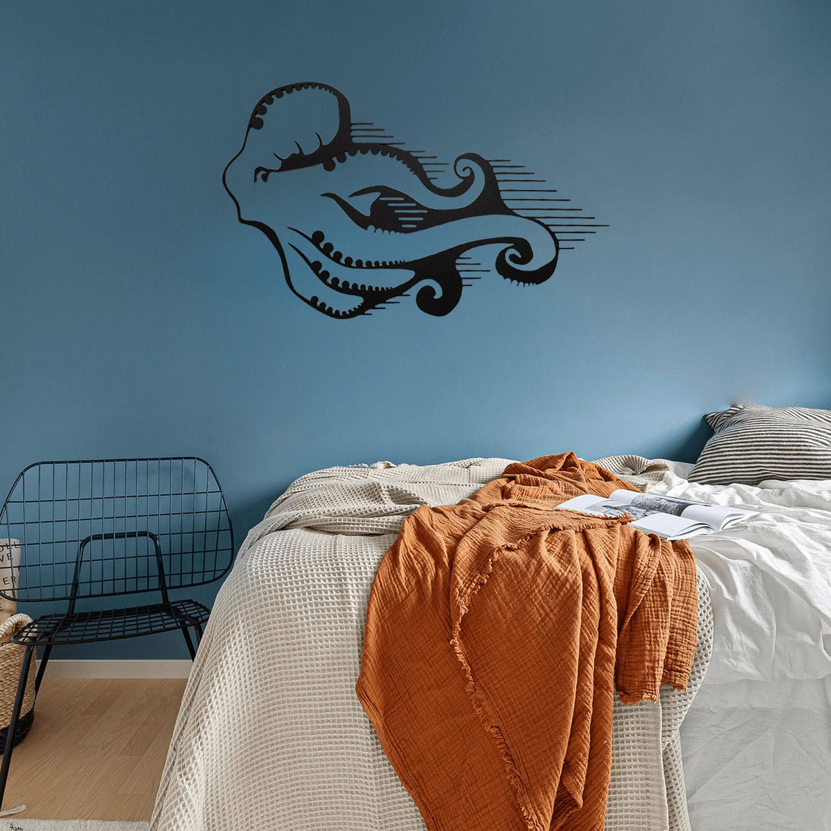 3D Octopus Wall Art - Laser Cut to Size – Etch Tailor